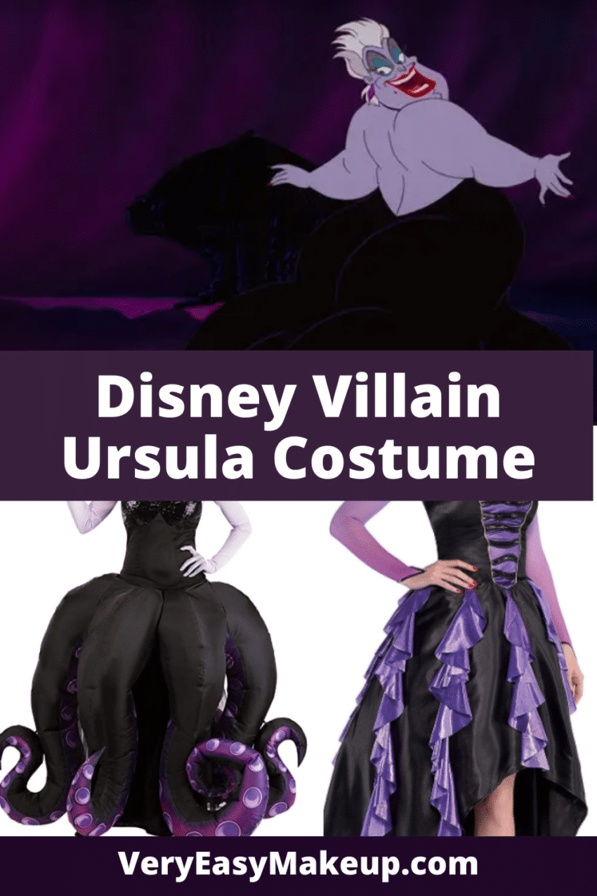 Ultimate DIY Disney Villain Ursula Costume Guide.