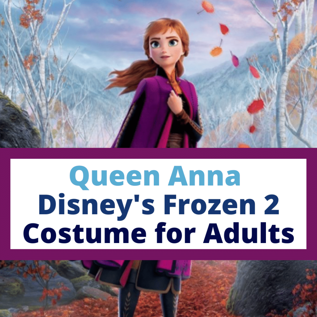 Best Queen Anna Frozen 2 Costume for Adults.