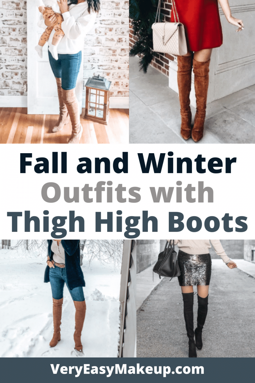 Stylish Fall Outfits with Skirts and Boots You'll Love.