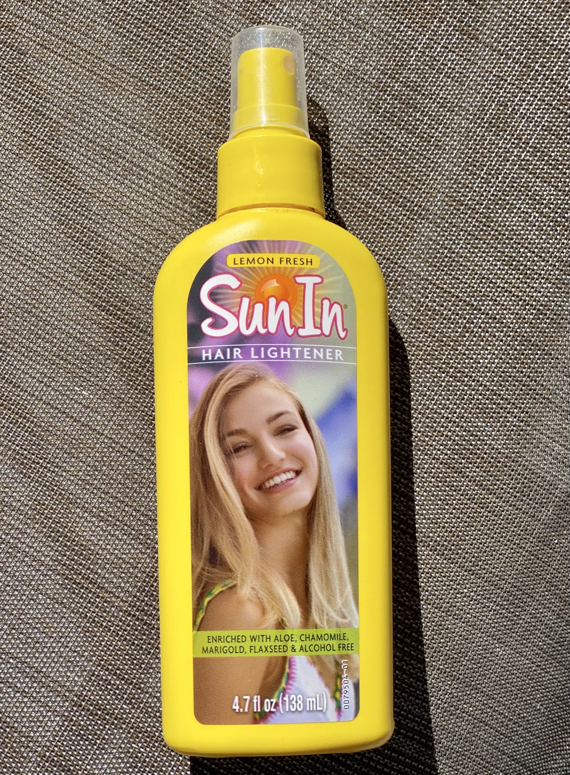 Sun In hair lightener review for blondes and sun in results.