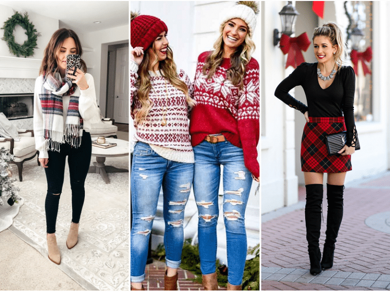 25 Cute Christmas Outfits for Teenage Girls - Very Easy Makeup