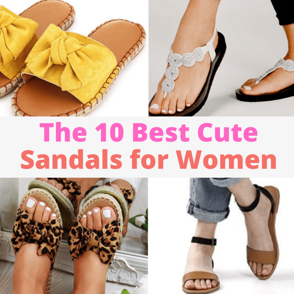 10 Cutest Flat Sandals for Summer on Amazon