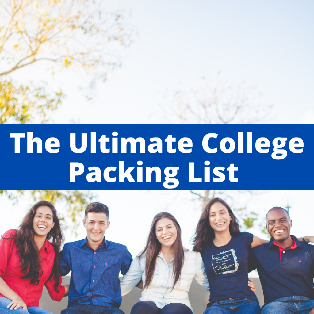 Ultimate College Packing List (FREE Printable Checklist).