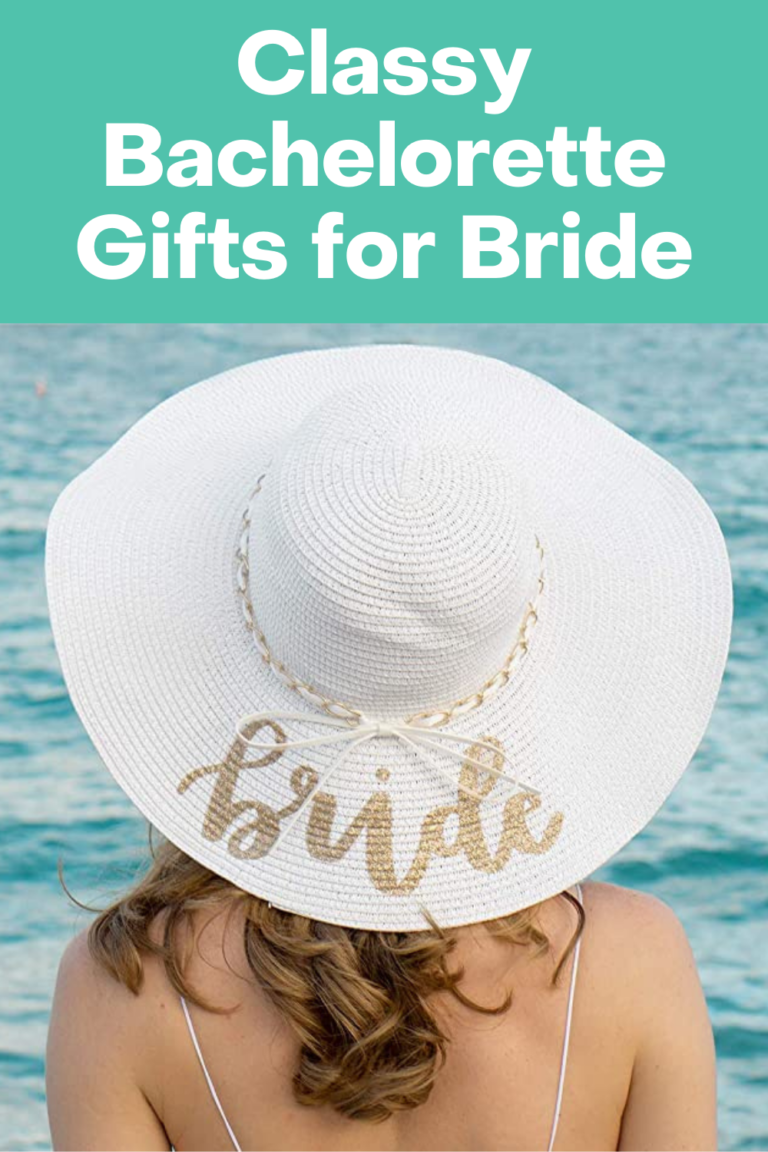 Classy Bachelorette Party Gifts for Bride Under $25, $50, and $100.