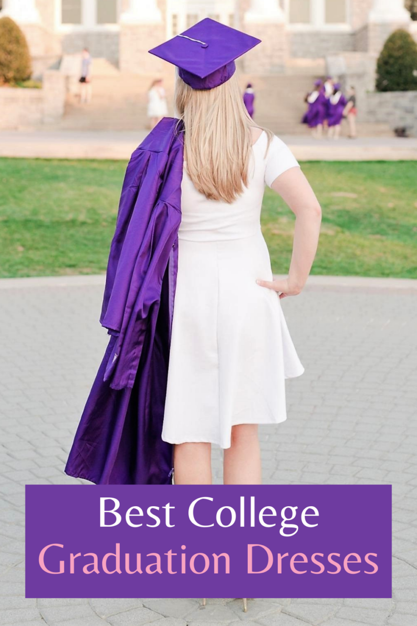20 Best College Graduation Dresses for 2024 - Very Easy Makeup