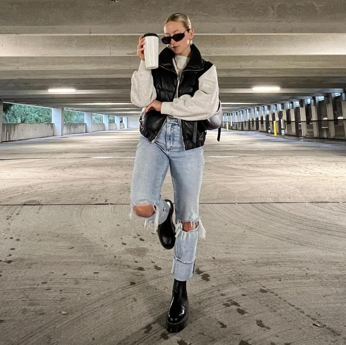 33 Cute Puffer Vest Outfits to Wear this Season.