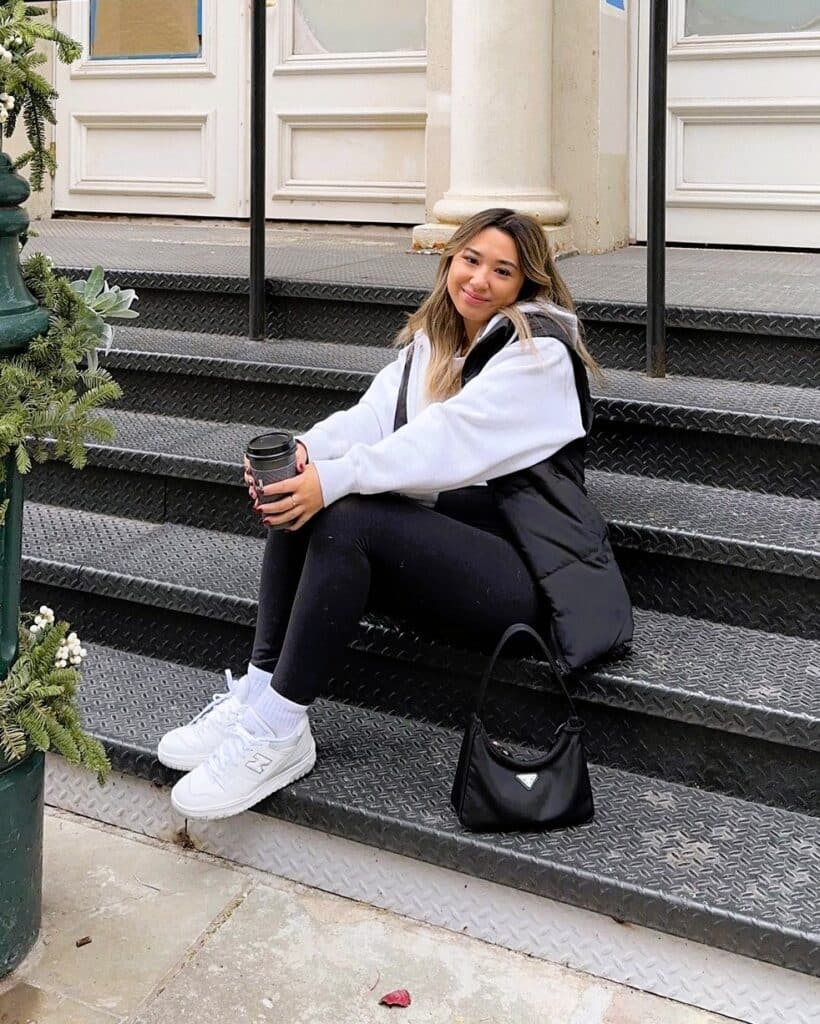 33 Cute Puffer Vest Outfits to Wear this Season.