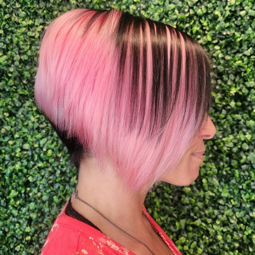 29 Black and Pink Hair Ideas and Pictures.