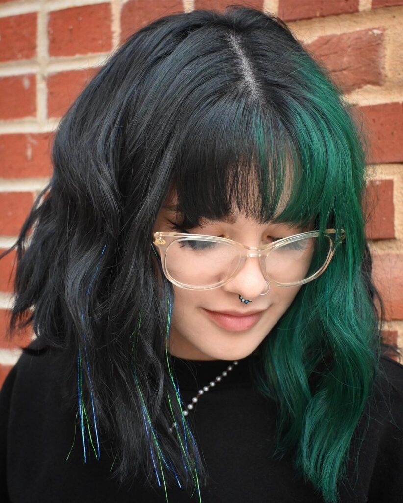 25 Green and Black Hair Ideas to Rule Your World.