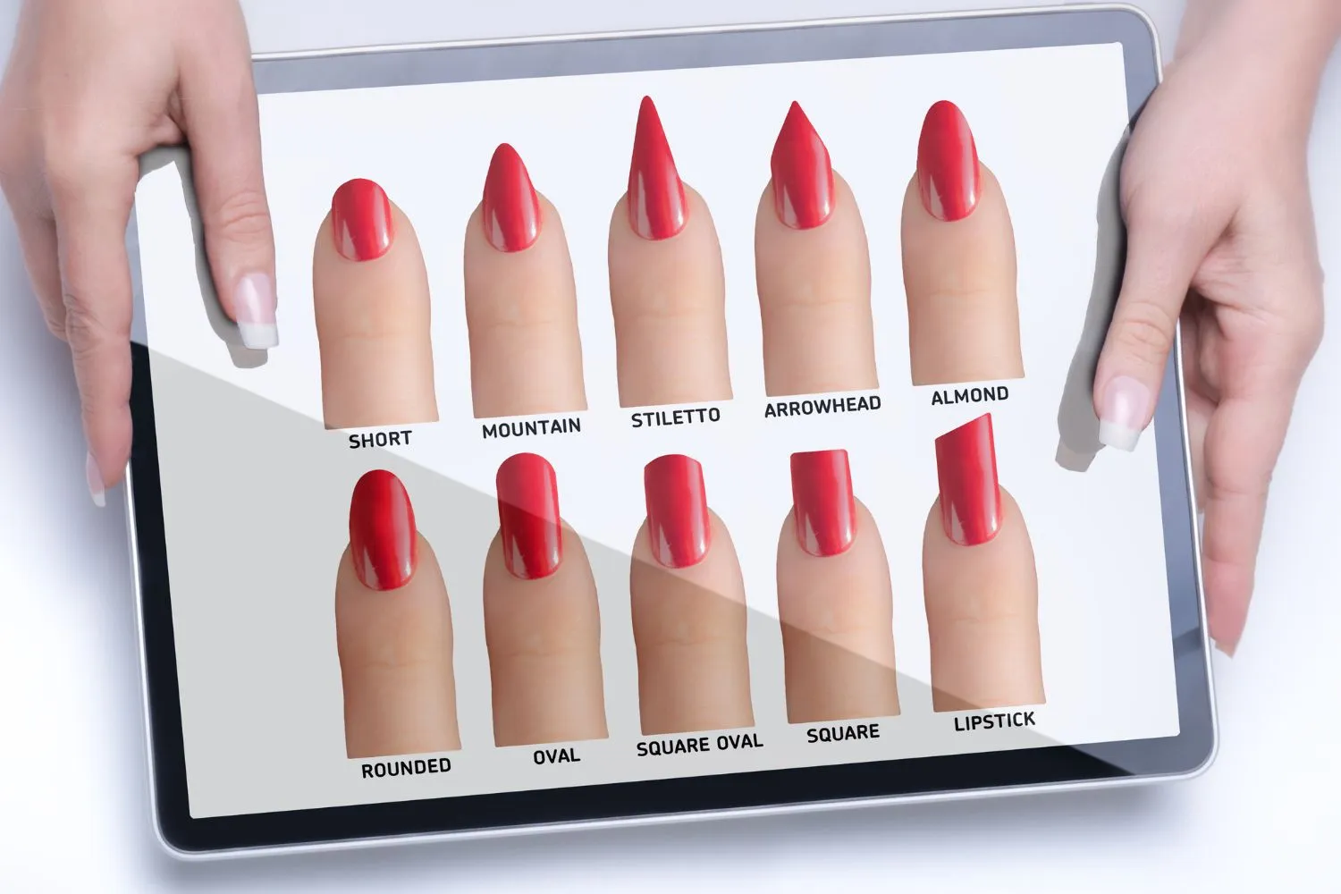 Nail Shapes: Ultimate Guide to the Top 7 Nail Shapes.